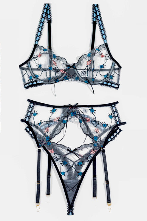 BEA SET BLACK – Lacelove